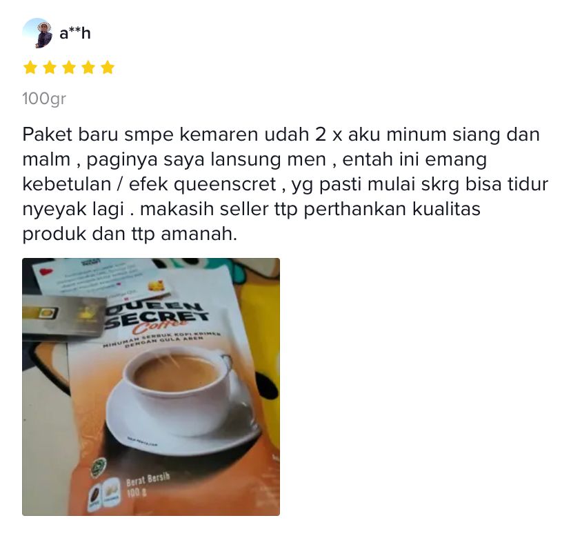 Queen Secret Coffee – Solusi Masalah Kewanitaan